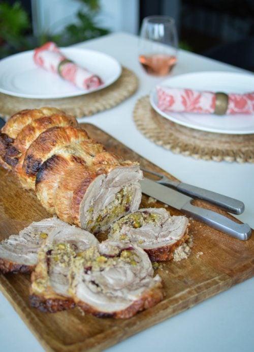 Rolled Turkey with Quinoa Cranberry Stuffing | Well Nourished