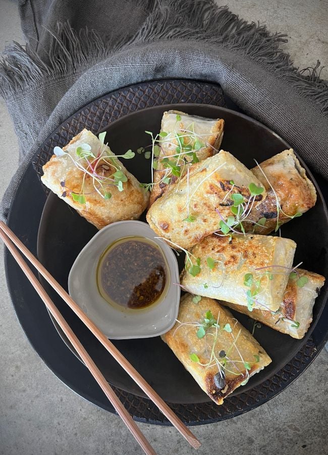 Chicken Rice Paper Dumplings | (Delicious & Easy) Well Nourished